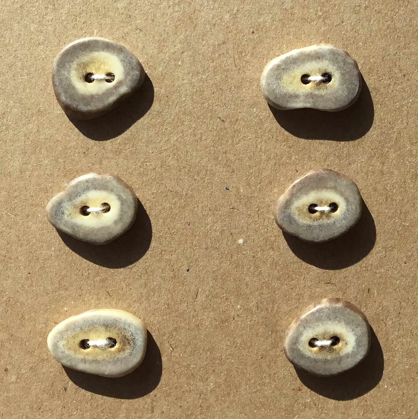 Polished Deer Antler Shed Buttons 3/4"-7/8" 6-Pack – Haulin' Hoof Farm ...