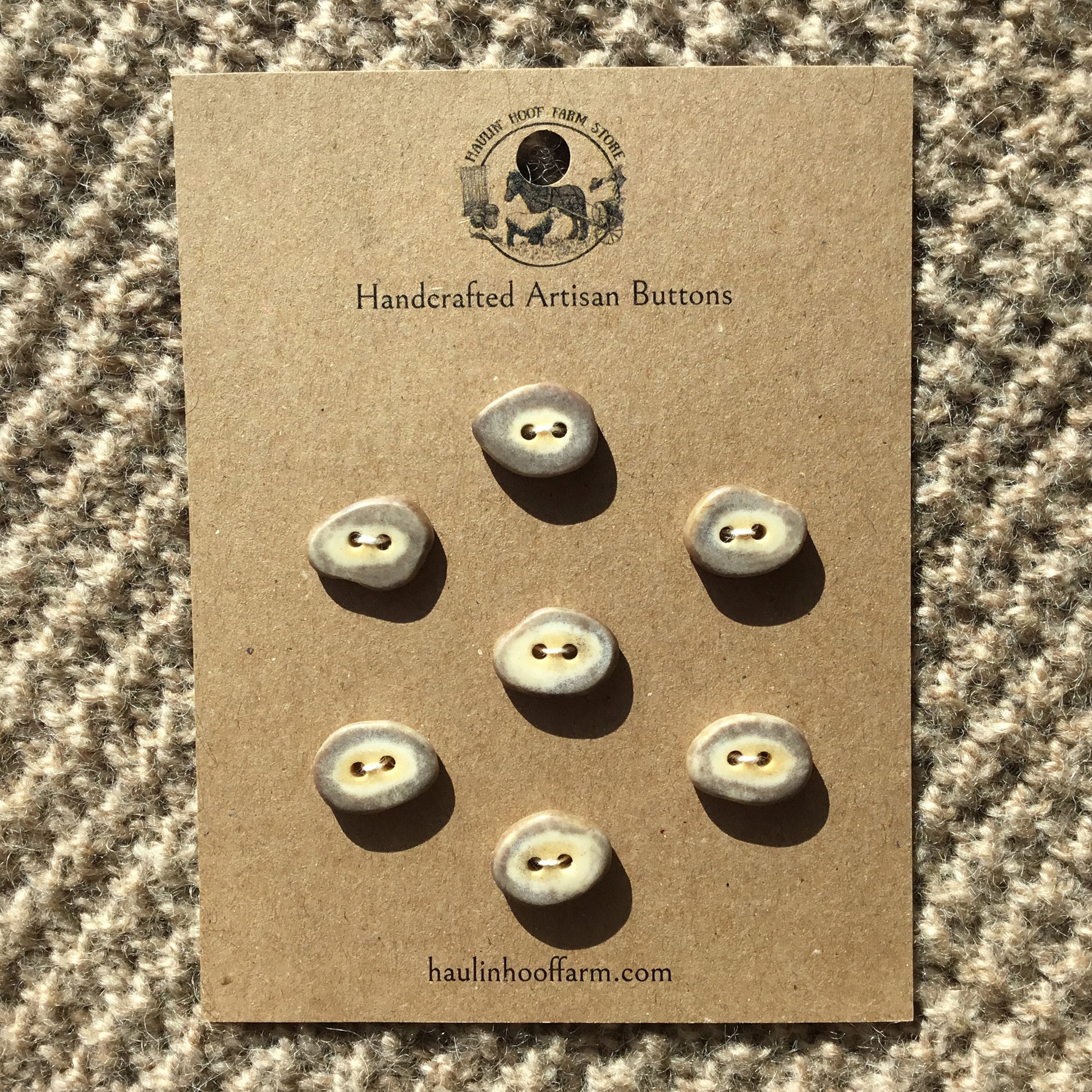 Polished Deer Antler Shed Buttons 3/4" 7-Pack – Haulin' Hoof Farm Store
