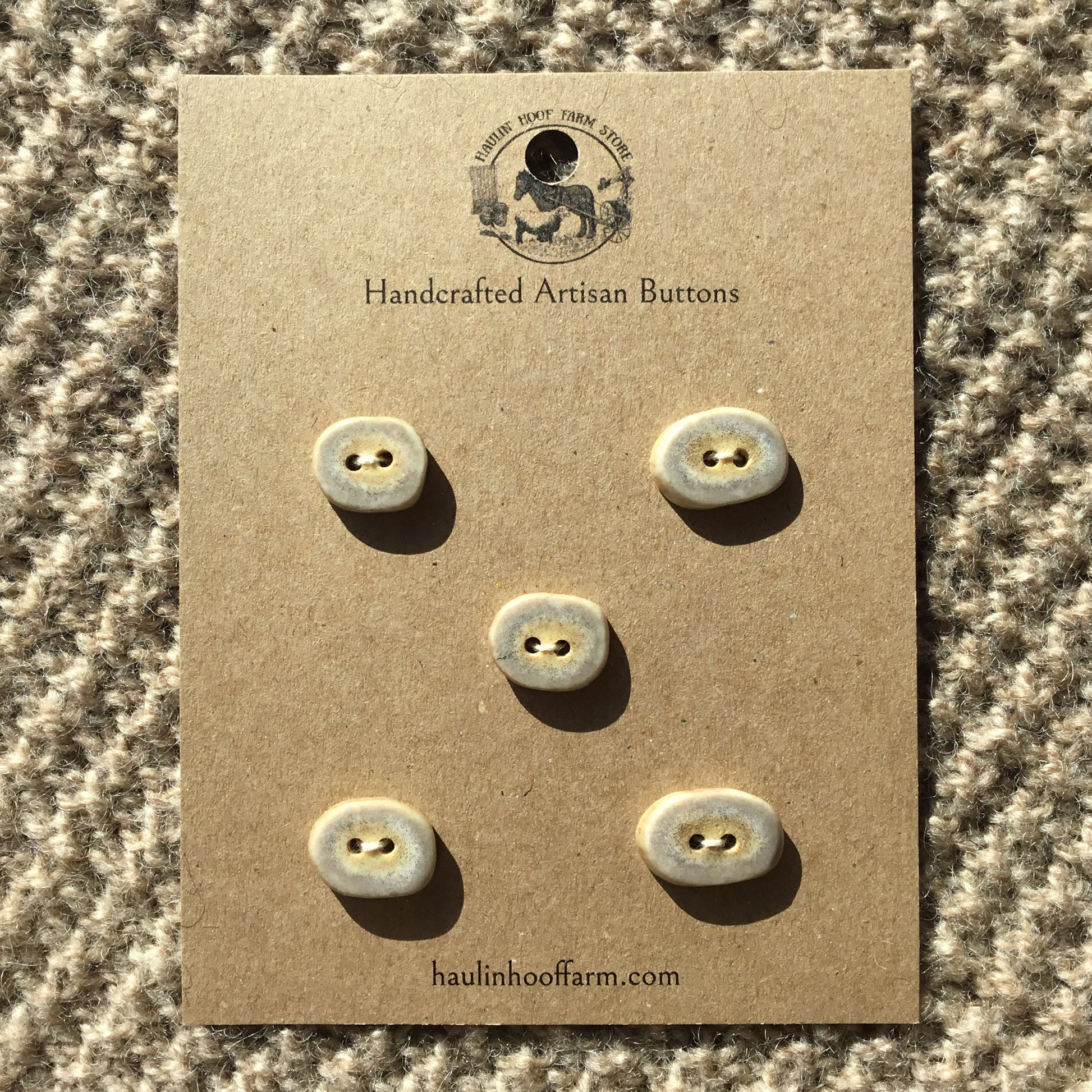 Polished Deer Antler Shed Buttons 3/4" 5-Pack – Haulin' Hoof Farm Store
