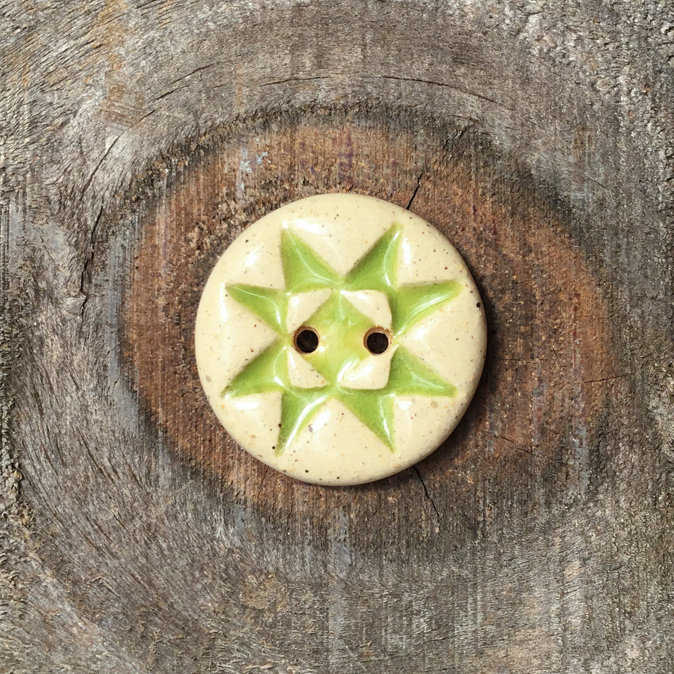 Rustic Style Ohio Star Stoneware Button 7/8" – Haulin' Hoof Farm Store